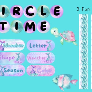 Circle Time Board | Daycare Learning | Preschool | Homeschool | Focus ...