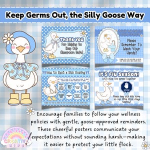 Editable Daycare Health Posters • Sick Policy Signs • Preschool ...