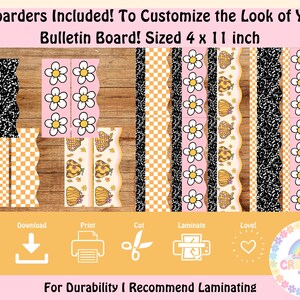 Groovy Retro Fall Classroom Posters | Pastel Bulletin Board Kit ...