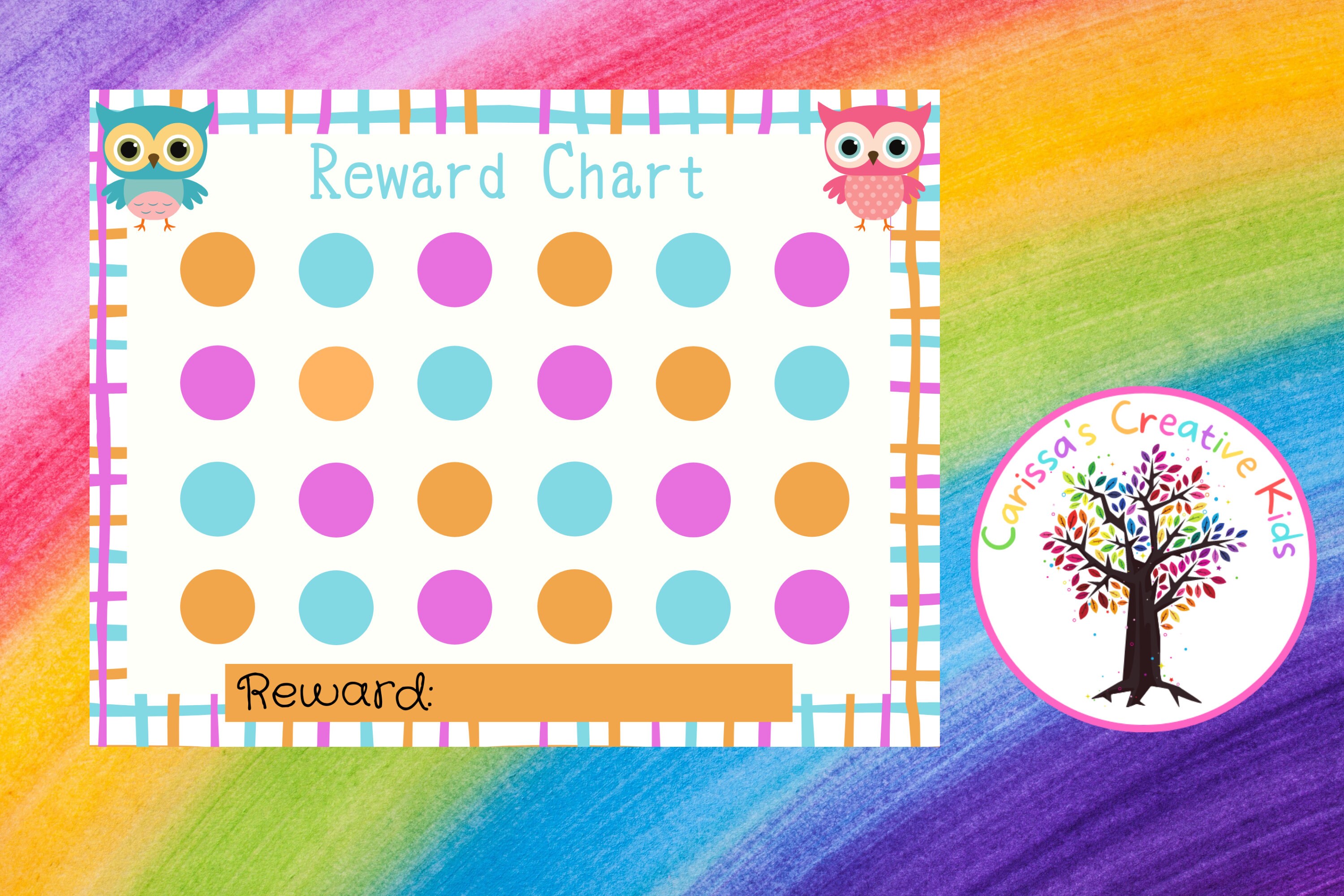 Reward Chart Bundle 2 Boy and 2 Girl Reward Charts for Your Childcare ...