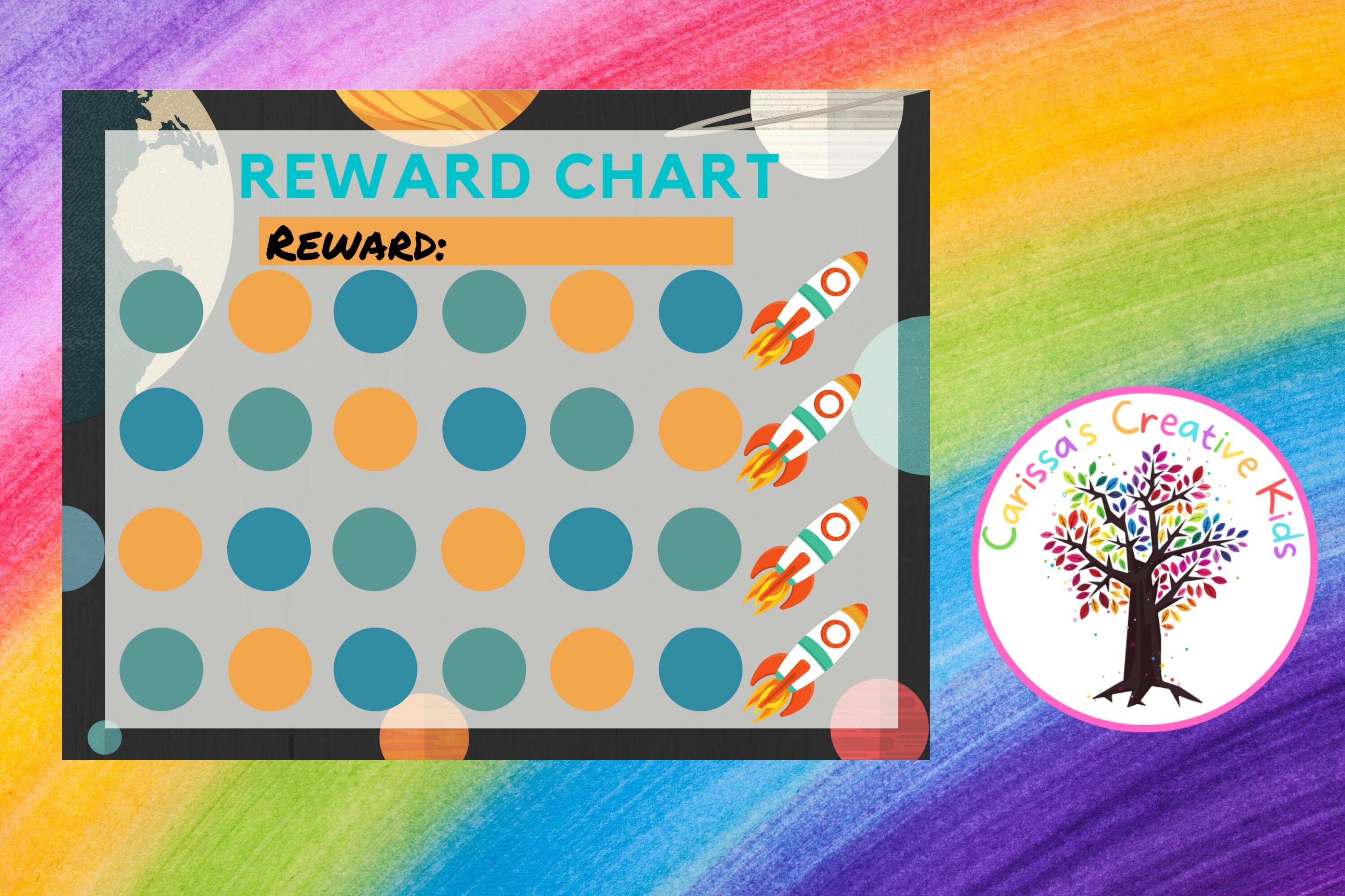 Reward Chart Bundle 2 Boy and 2 Girl Reward Charts for Your Childcare ...