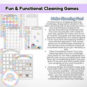 Ultimate Cleaning Planner | Prefilled for Daycares| Editable Template ...