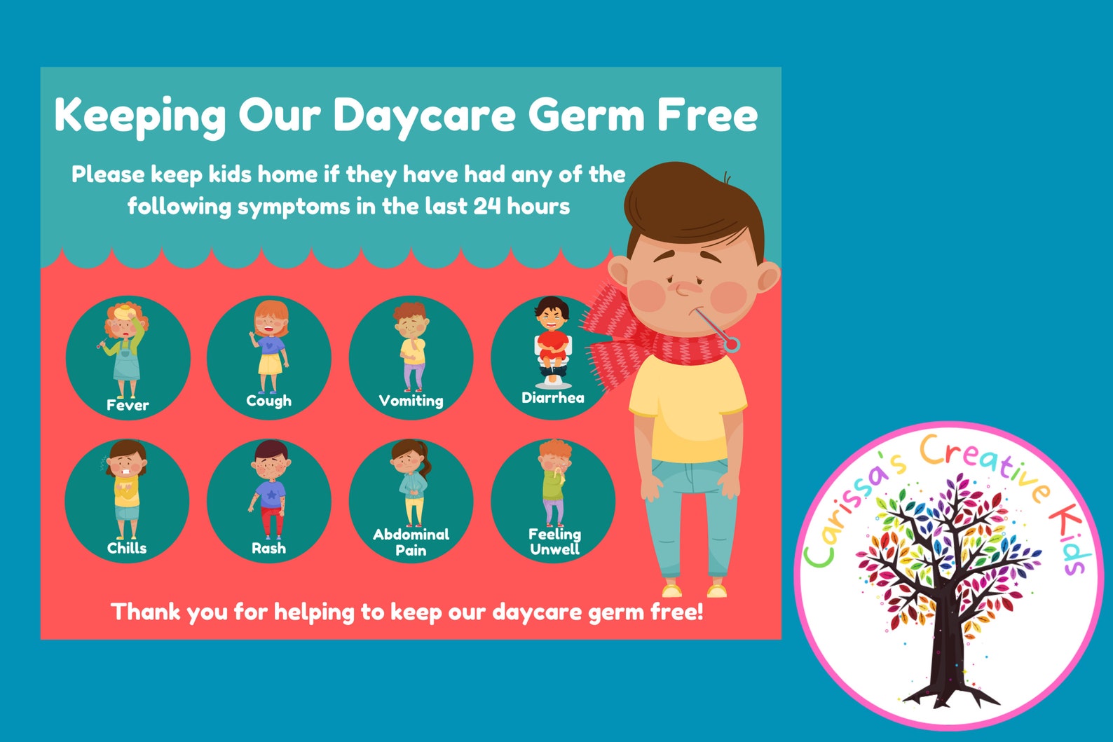Daycare Sickness Posters Sick Policy Posters To Help Keep Etsy daycare-sickness-posters-sick-policy-posters-to-help-keep-etsy