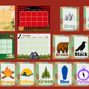 Daycare Theme Pack | Let's Go Camping! | Dramatic Play Bundle | World ...