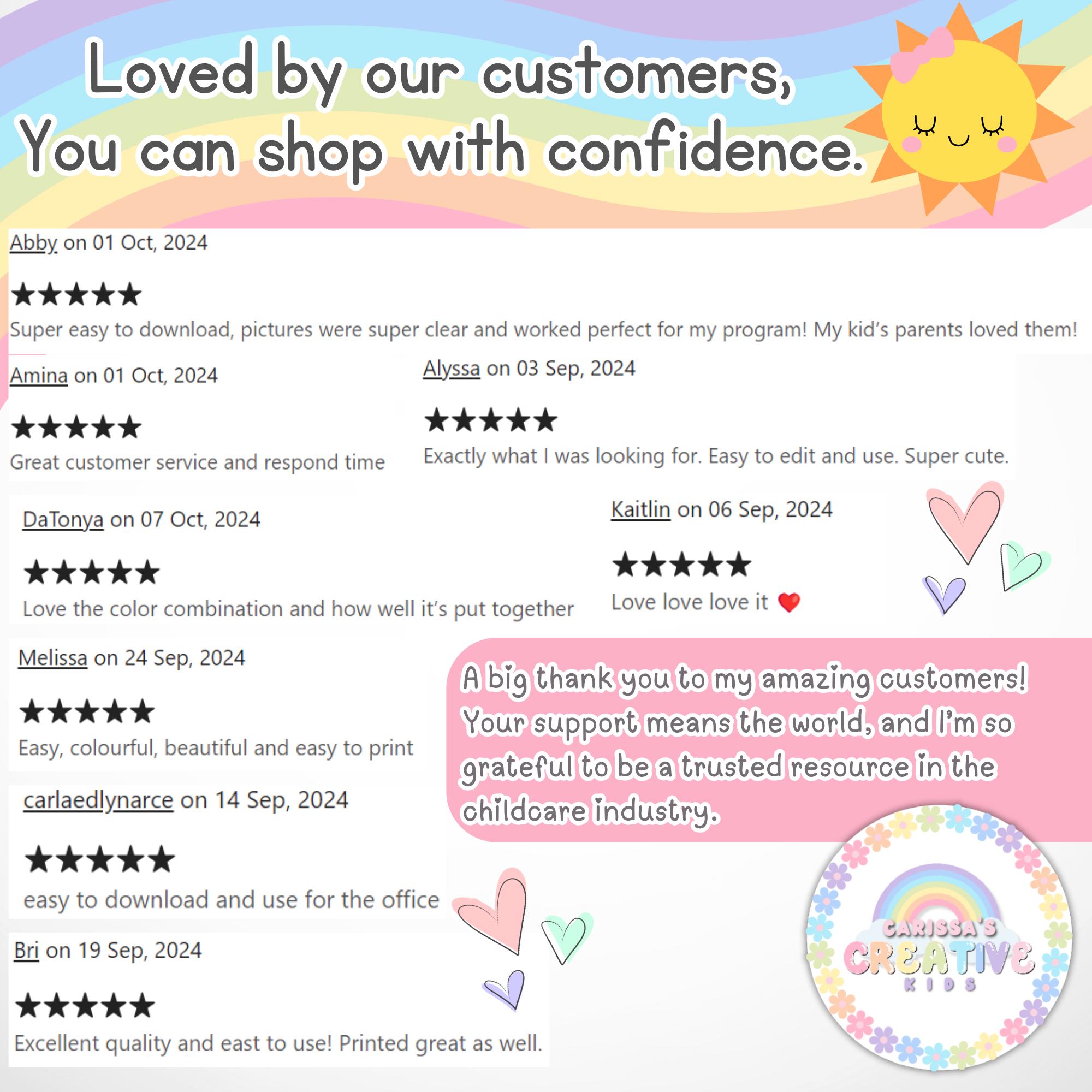 Daycare Essentials Editable Brochure Template With Tips and Tricks for ...