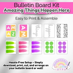 Inspirational Classroom Bulletin Board Kit | Classroom Decor ...