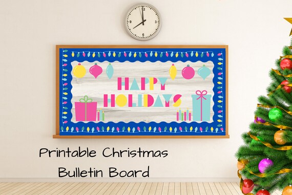 Christmas School Bulletin Boards