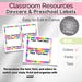 Printable Daycare Organization Labels | Preschool Classroom Labels ...