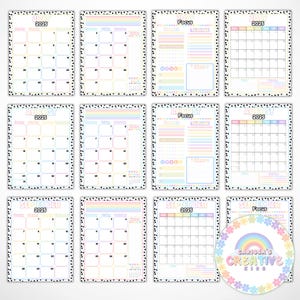 2025 Printable Monthly Calendar | Daycare Teacher Planner Binder ...
