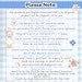 Editable Name Tags | Vintage Blue Gingham Silly Goose Theme | Daycare ...