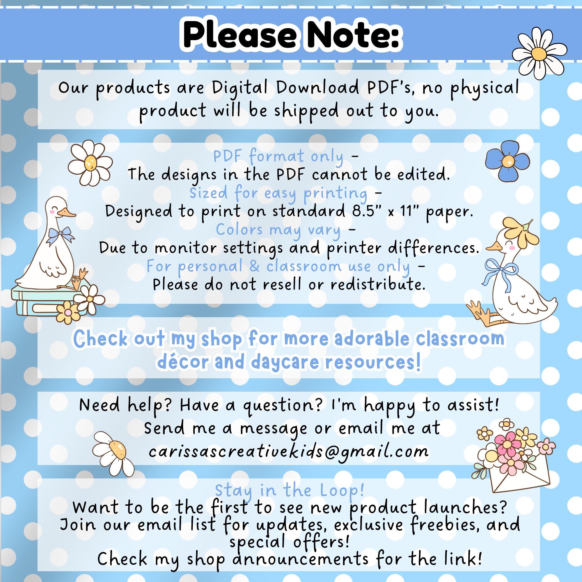 Printable Shape Posters | Silly Goose Classroom Decor | Educational ...