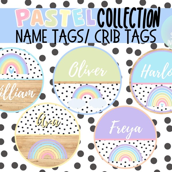 Daycare Crib Labels - Etsy