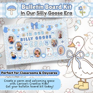 Vintage Retro Country Goose Bulletin Board Kit | Silly Goose Era ...