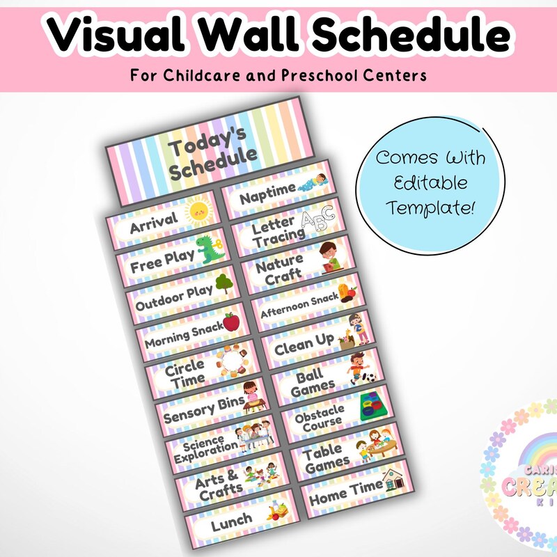Visual Learning Preschool - Etsy