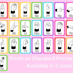 American Sign Language Classroom Posters | ASL Posters | Classroom ASL ...