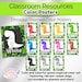 Dinosaur Theme Color Posters Daycare Classroom Decor | Prehistoric ...