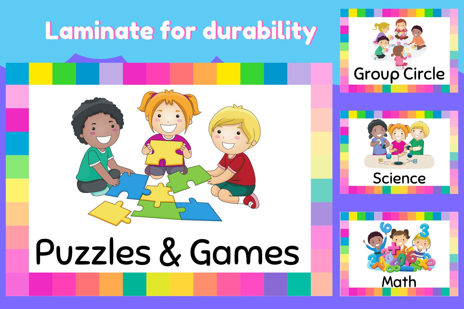 Center Signs for Daycare or Preschool Classrooms 31 PDF Printable ...