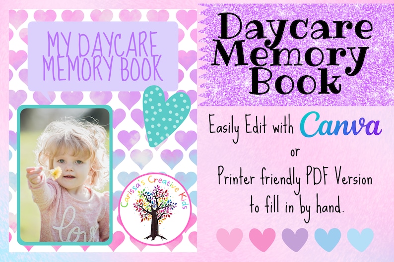 Daycare Memory Book Daycare Goodbye Gift Childcare - Etsy