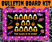 Halloween Classroom Bulletin Board Cute Halloween Class - Etsy