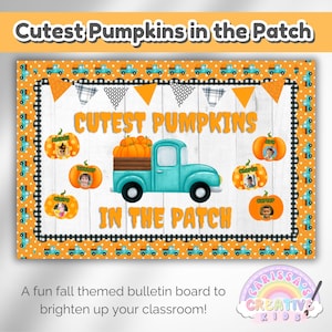 Cutest Pumpkins in the Patch Bulletin Board Kit | Classroom Decor ...