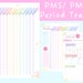 PMS/ PMDD/ Period Tracker and Journal | Premenstrual Dysphoric Disorder ...