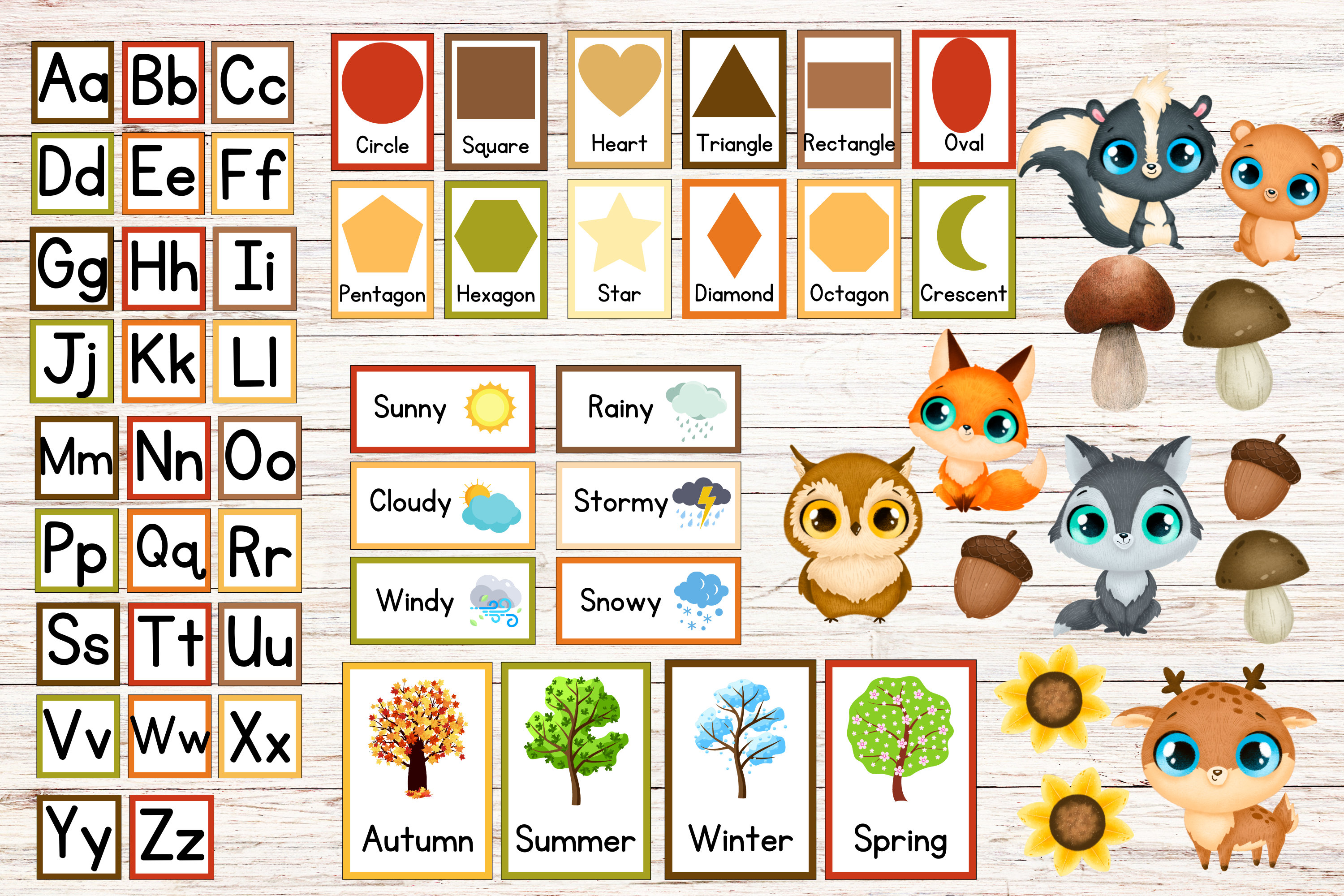 Circle Time Board Daycare Learning Preschool Homeschool Focus Board ...