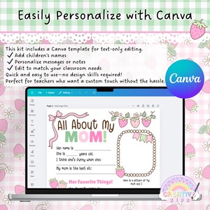 Mother’s Day Gift Craft Kit for Kids | Printable Keepsake Card ...