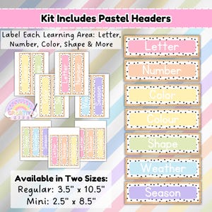 Circle Time Board | Pastel Weekly Focus Board for Preschool & Daycare ...