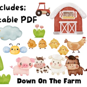 Down on the Farm Bulletin Board Kit | Classroom Farm Decor | Daycare ...