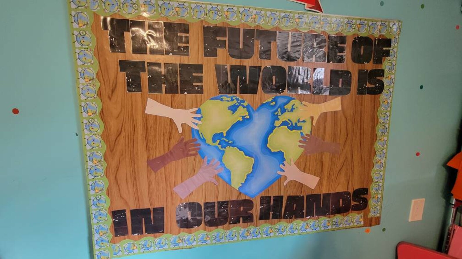 Earth Day Bulletin Board Kit Classroom Bulletin Board Earth Day ...