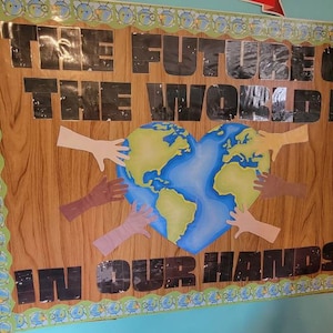 Earth Day Bulletin Board Kit | Classroom Bulletin Board | Earth Day ...