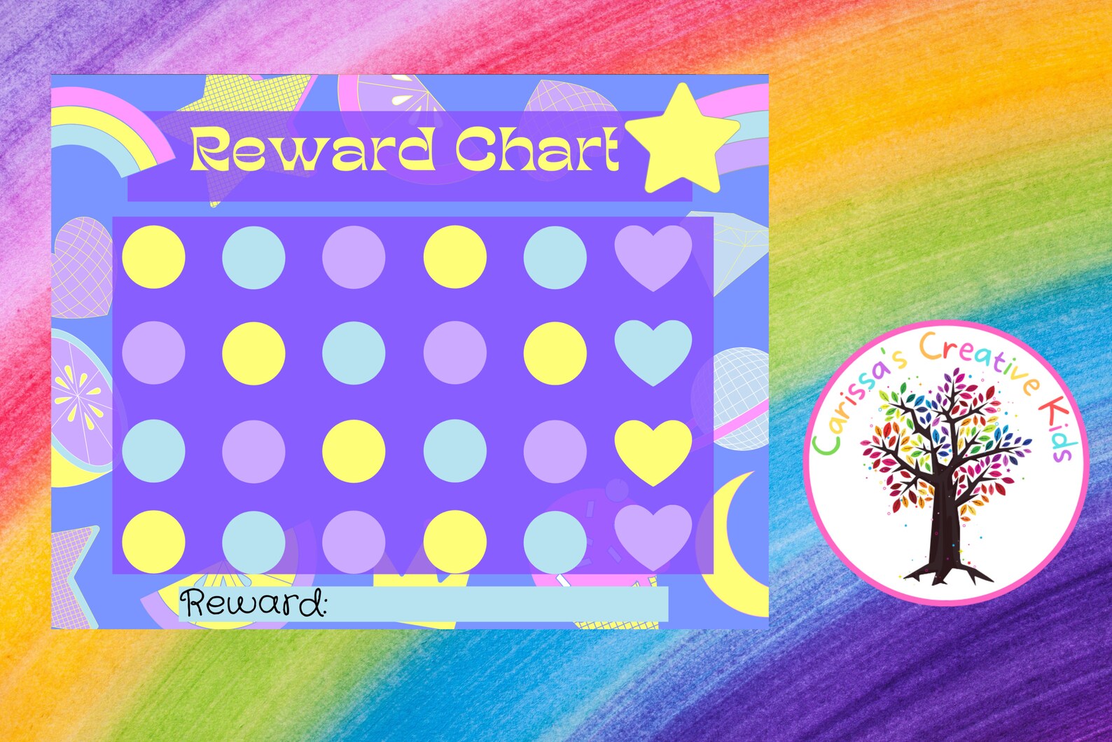 Reward Chart Bundle 2 Boy and 2 Girl Reward Charts for Your Childcare ...