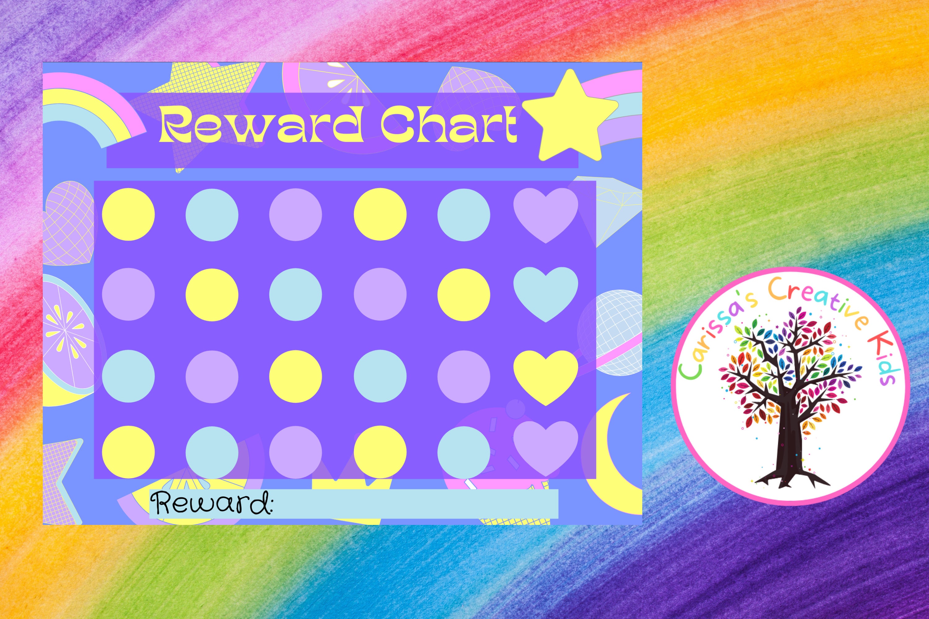 Reward Chart Bundle 2 Boy and 2 Girl Reward Charts for Your Childcare ...