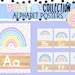 Rainbow Pastel Alphabet Posters | Preschool, Daycare, Childcare Center ...