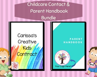 Home Daycare Contract & Parent Handbook Template / In-depth Policies ...