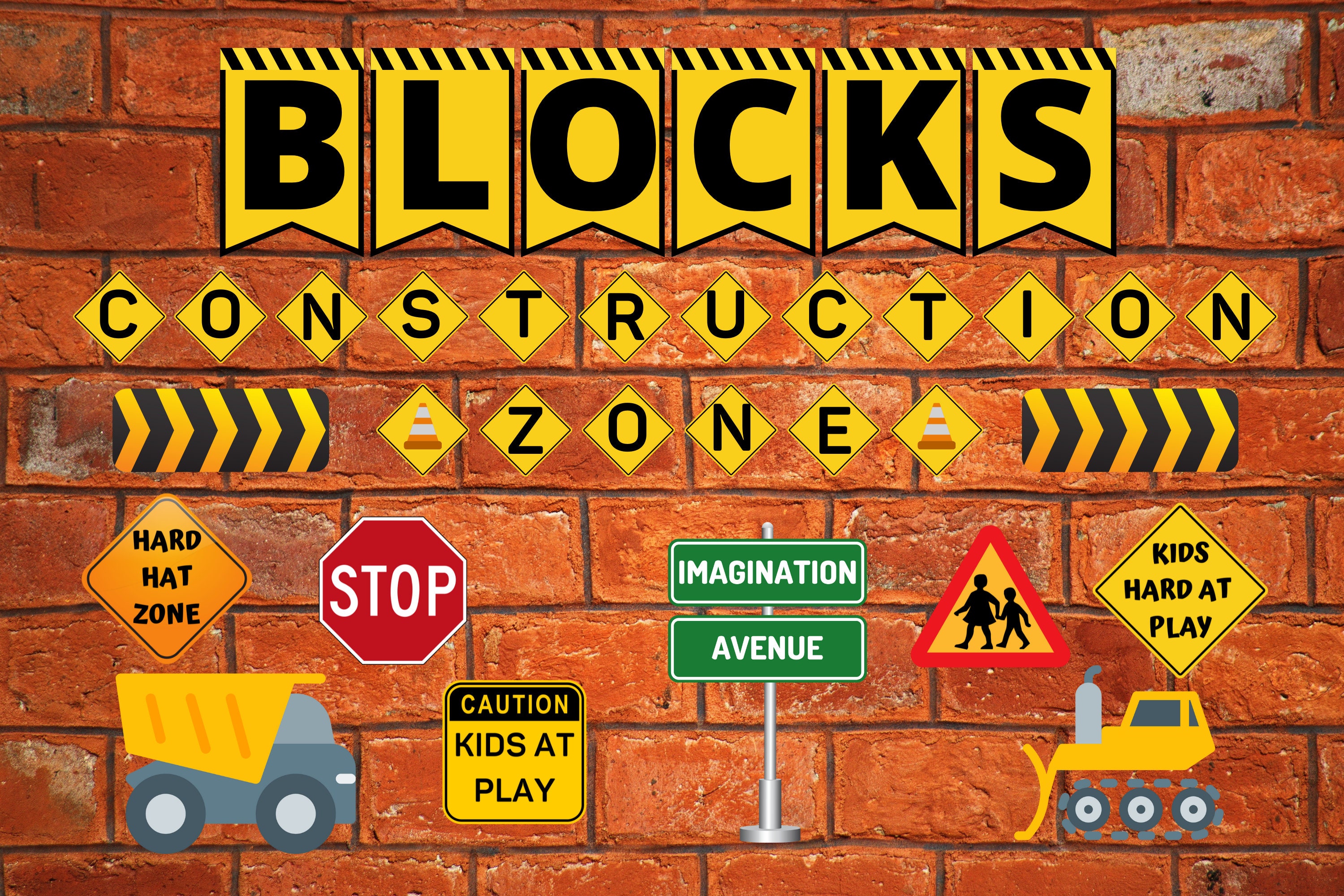 Daycare Block Center Preschool Block Center Daycare - Etsy Canada