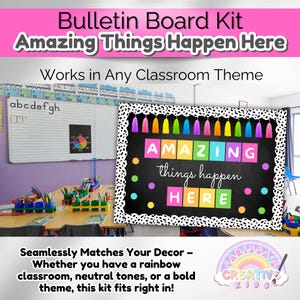 Inspirational Classroom Bulletin Board Kit | Classroom Decor ...
