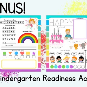Preschool Progress Report | Kindergarten Readiness Checklist | Pre- K ...