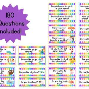 Pre K Question of the Day | Daycare or Preschool Activity | Pre K Sight ...