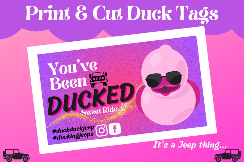 Duck Tags | Duck Duck Tags | Ducking Game Tags | Printable Game Tags ...