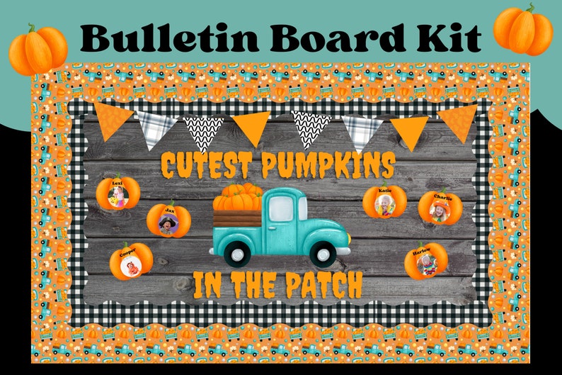 Cutest Pumpkins in the Patch Bulletin Board Kit Classroom - Etsy