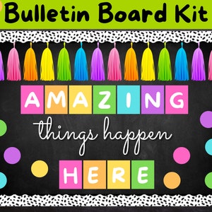 Inspirational Classroom Bulletin Board Bulletin Board Kit - Etsy