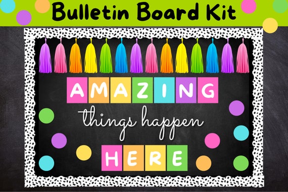 Inspirational Classroom Bulletin Board Bulletin Board Kit - Etsy