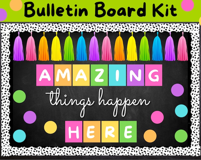 Inspirational Classroom Bulletin Board Bulletin Board Kit - Etsy