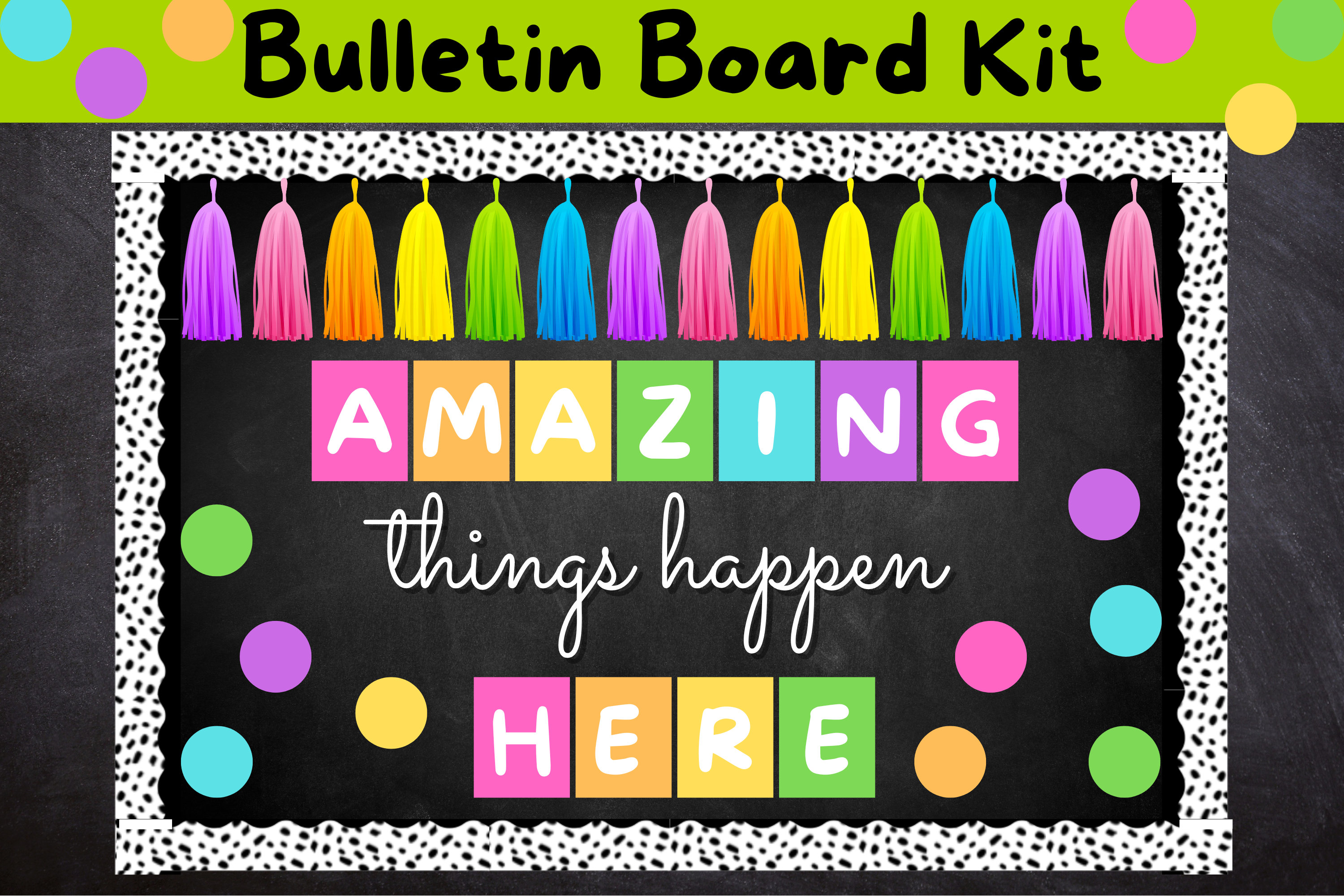 Inspirational Classroom Bulletin Board Bulletin Board Kit - Etsy
