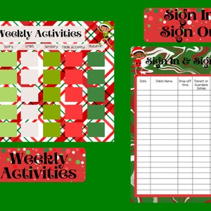 Daycare Parent Board| Childcare Information Bulletin Board Templates ...