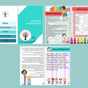 The Whole Package Childcare Enrollment Forms With Childcare Contract ...