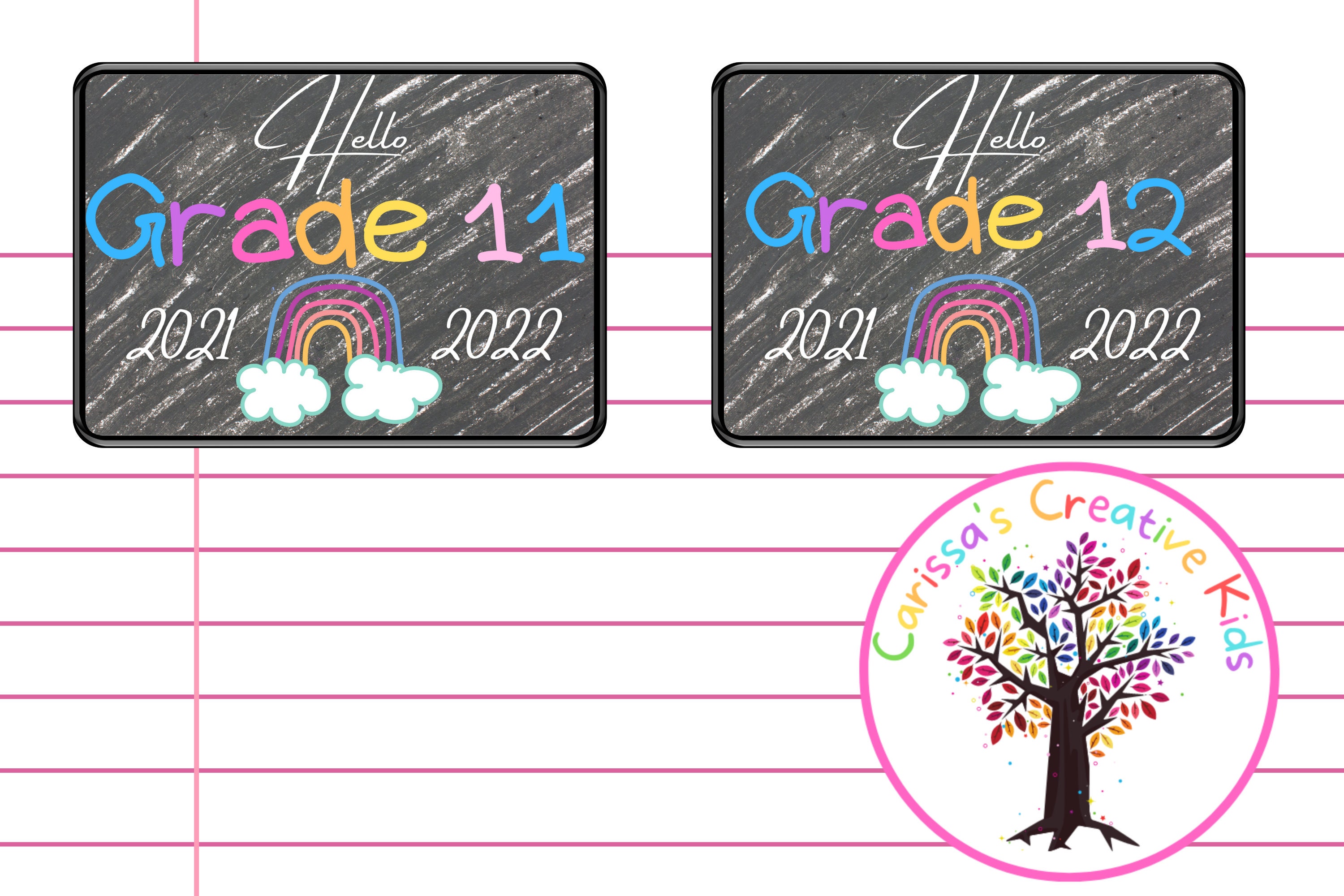 Back to School Printable Signs for 2021 First Day of School - Etsy Canada
