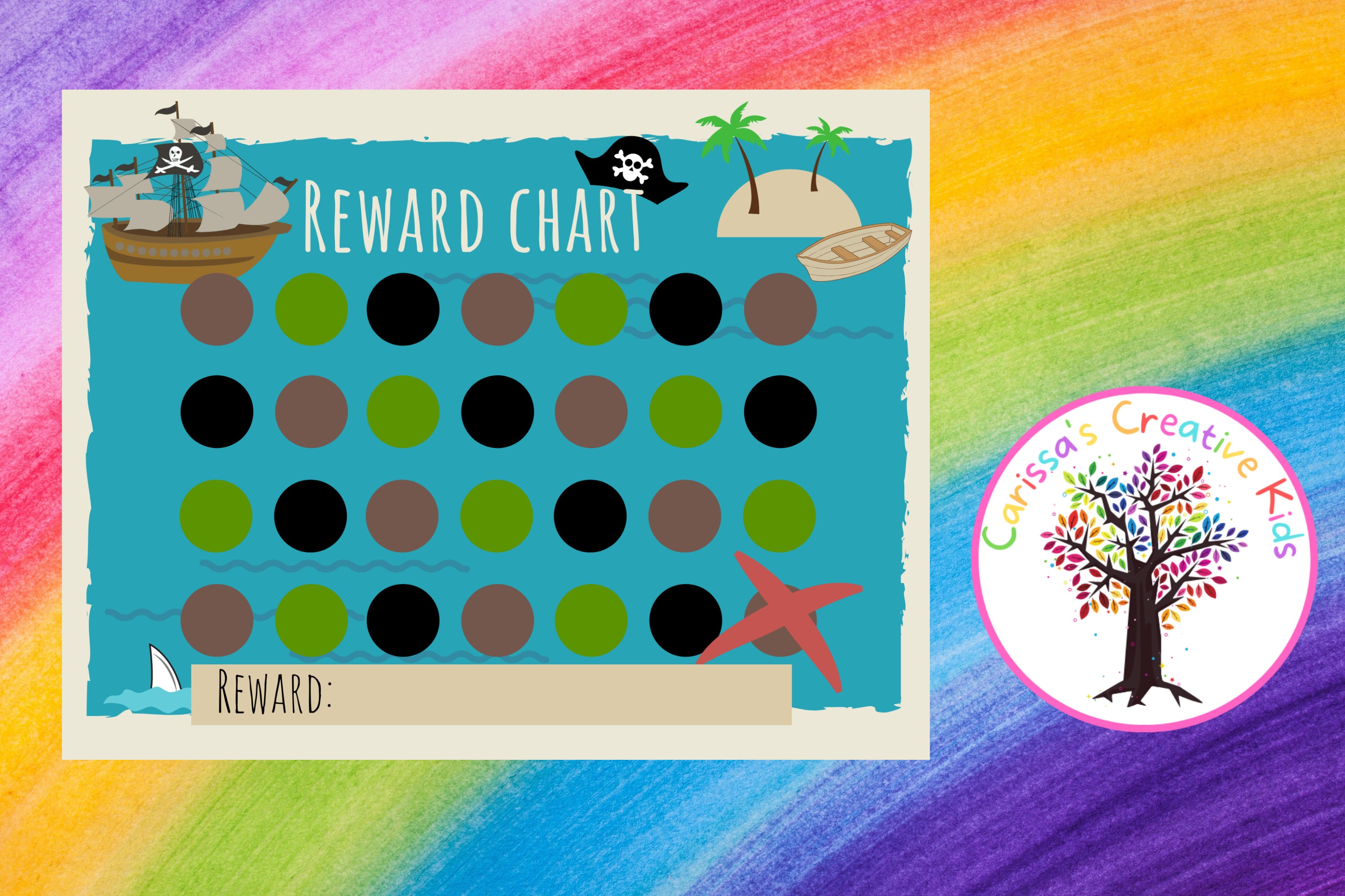 Reward Chart Bundle 2 Boy and 2 Girl Reward Charts for Your Childcare ...
