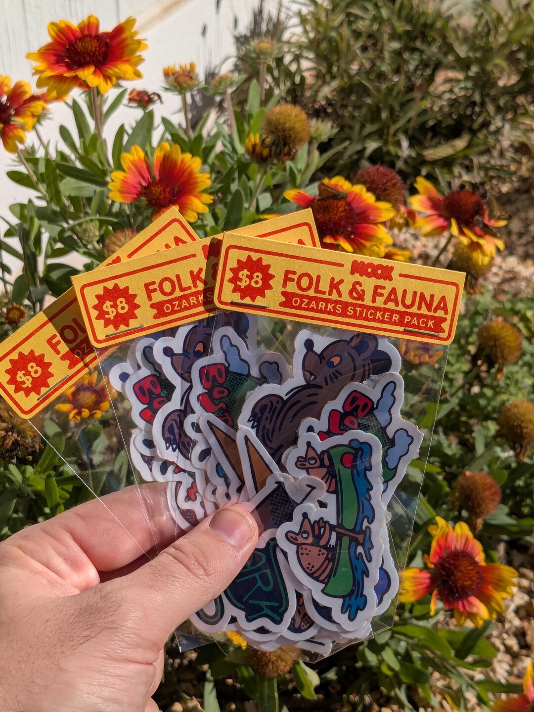 Folk & Fauna Sticker Pack 1 - Etsy